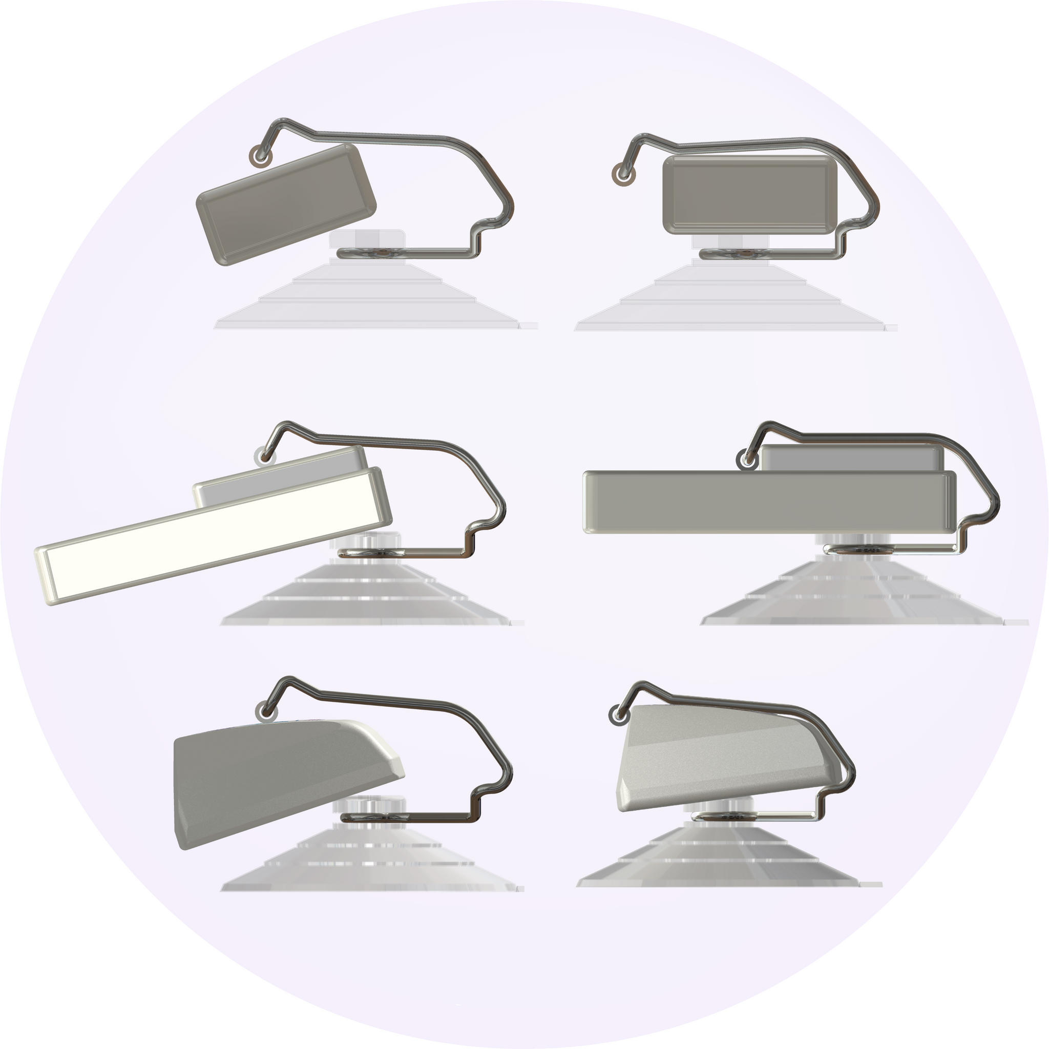EZ Pass-Port™- UNBREAKABLE & Largest Suction Cup Toll Pass Holder for ...