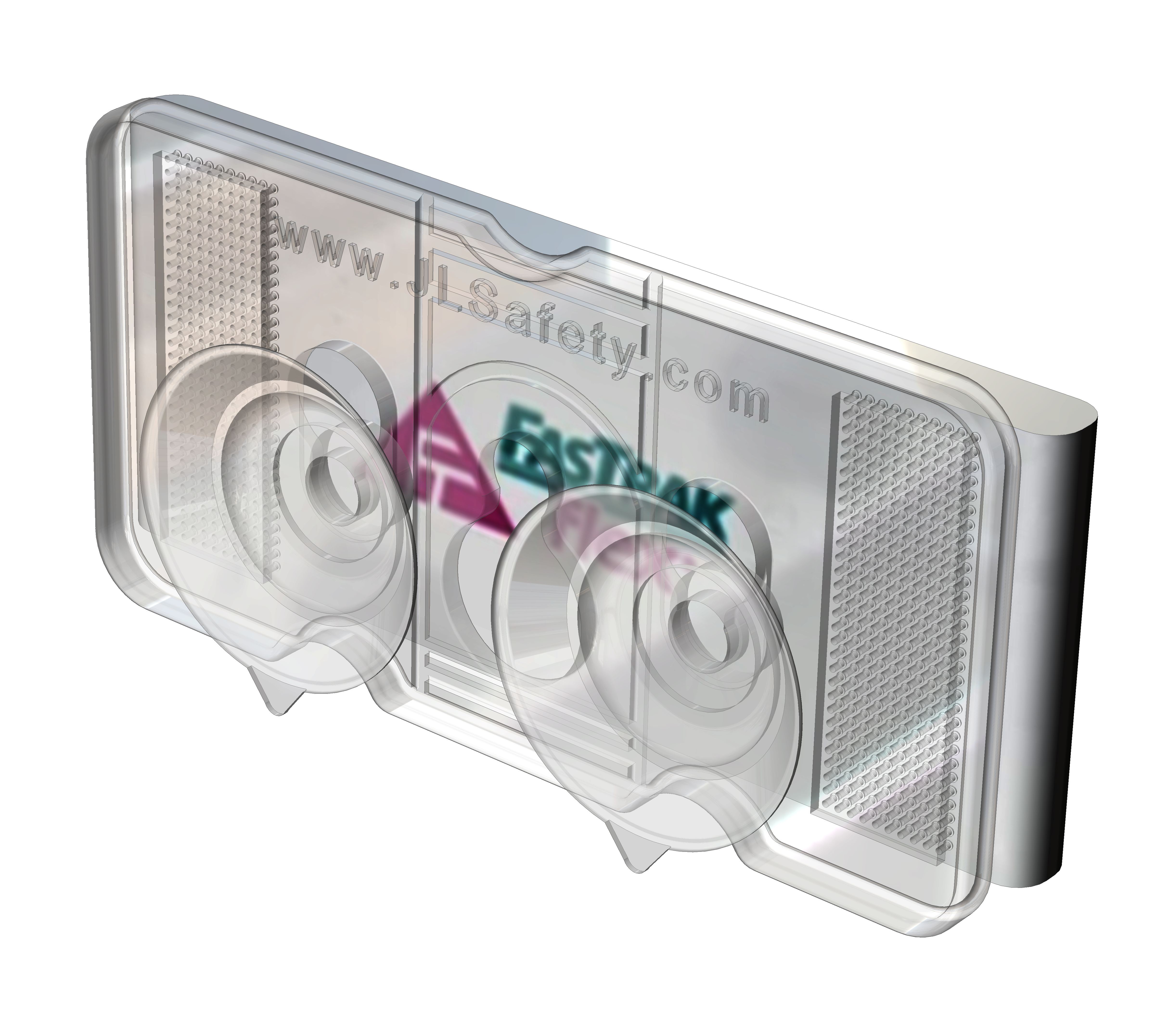 Universal FasTrak Toll Pass Holder by JL Safety. Sturdy Toll Tag Holder ...