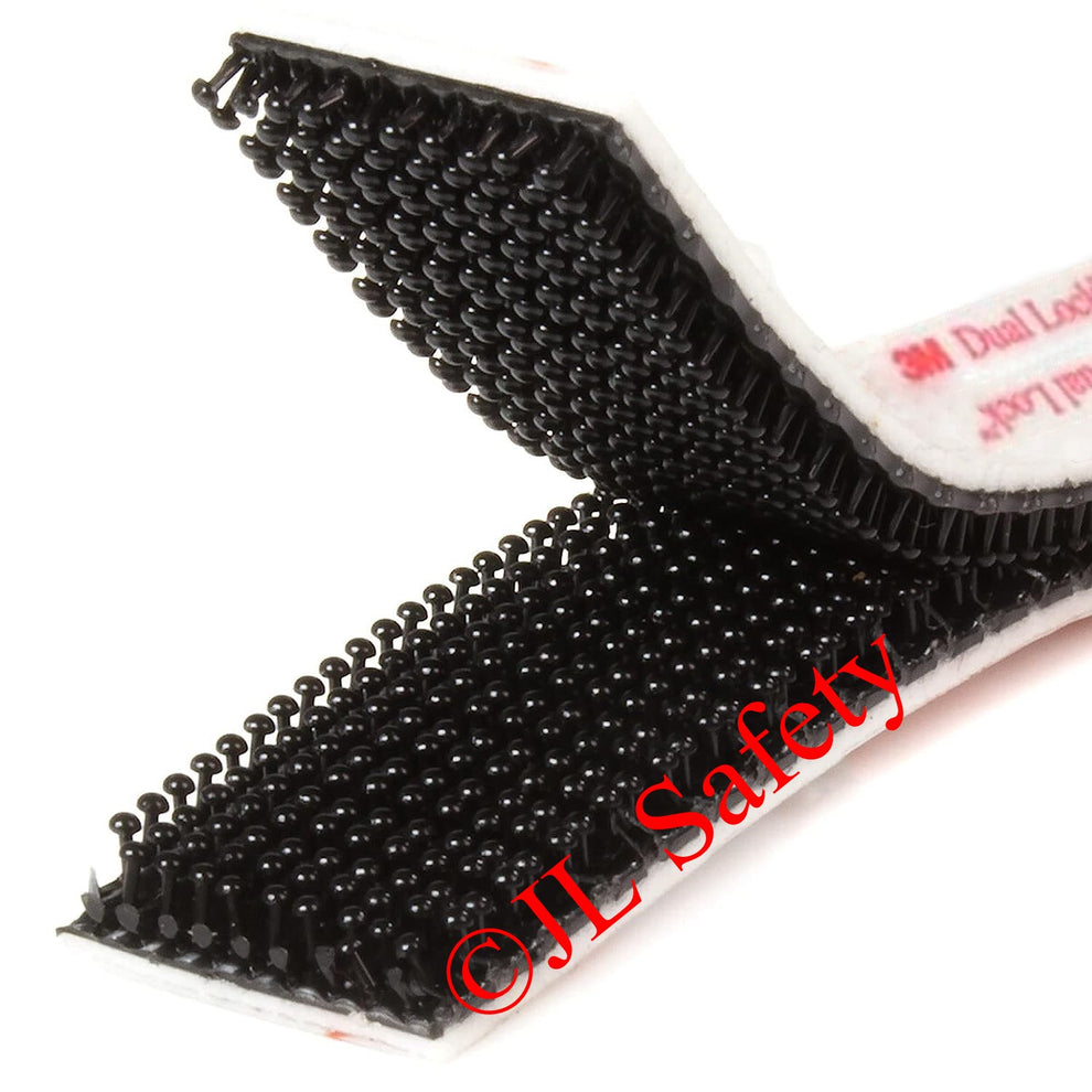 3M Dual Lock Reclosable Fastener SJ3550 250 Black, 1 in x 4 Ft. For Ha ...