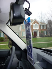 MirorTag™ by JL Safety™- Finest Handicap Parking Placard Holder